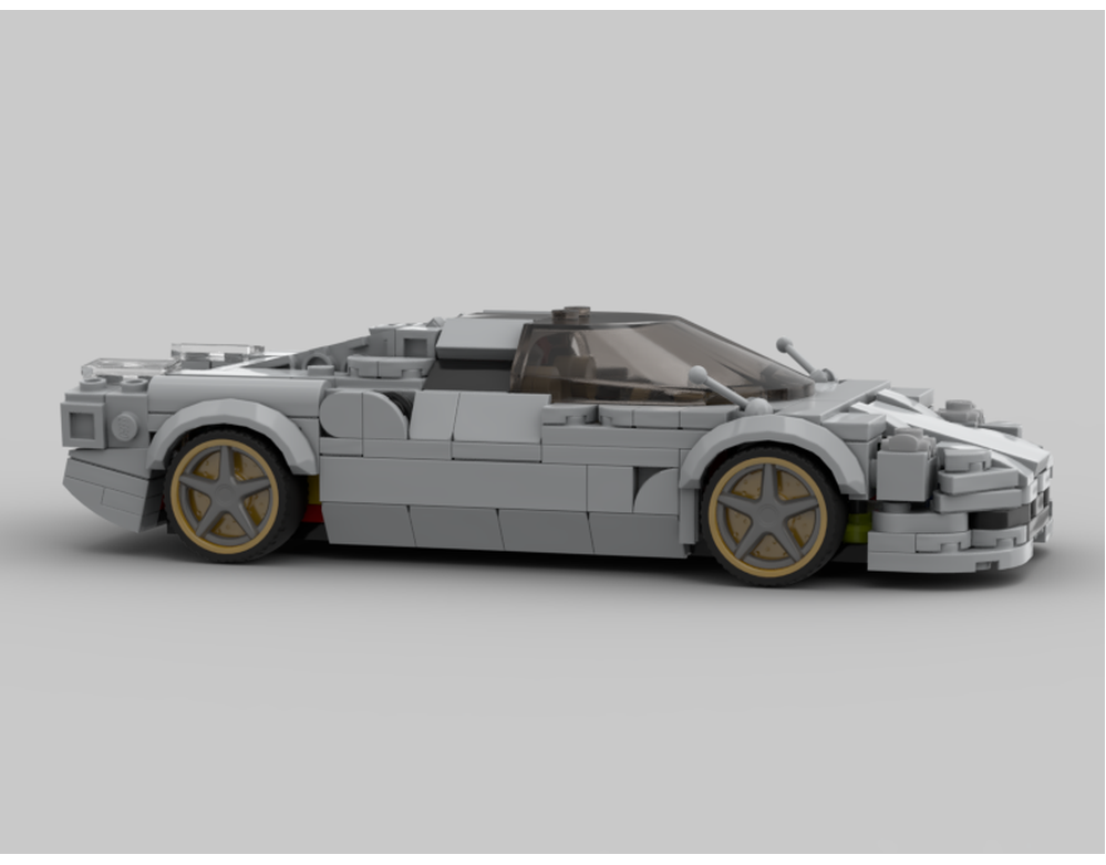 LEGO MOC Pagani Huayra Codalunga by Thecarmoccer | Rebrickable - Build ...