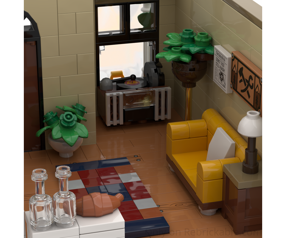 LEGO MOC the Botanist's Townhouse by rebelnili | Rebrickable - Build ...