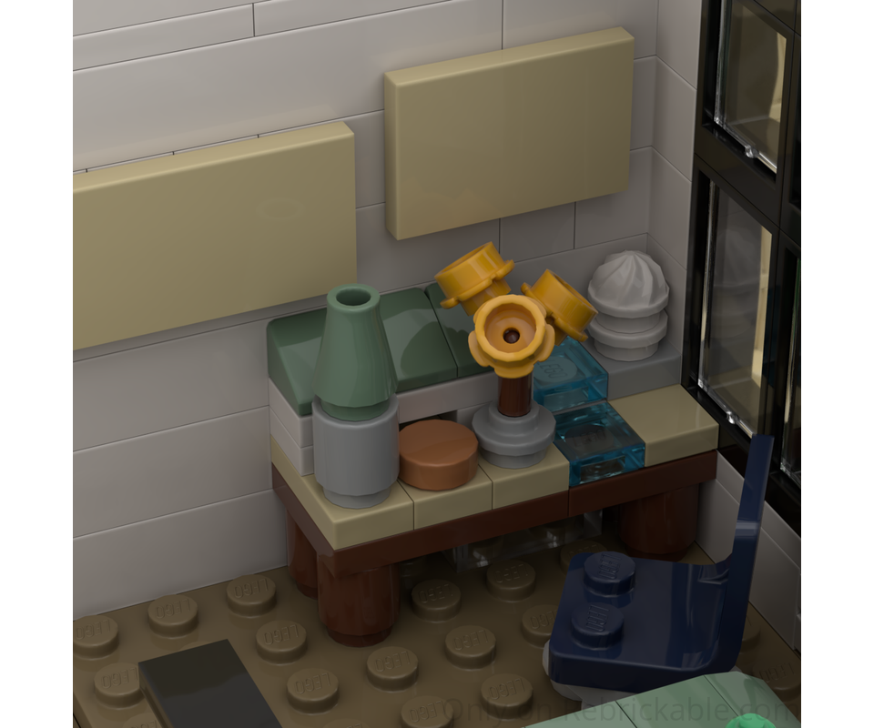 LEGO MOC the Botanist's Townhouse by rebelnili | Rebrickable - Build ...