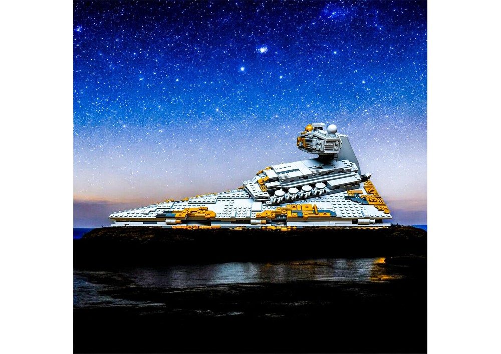 LEGO MOC Thrawn's Chimaera (75394 MOD) by codyaner.bricks | Rebrickable ...