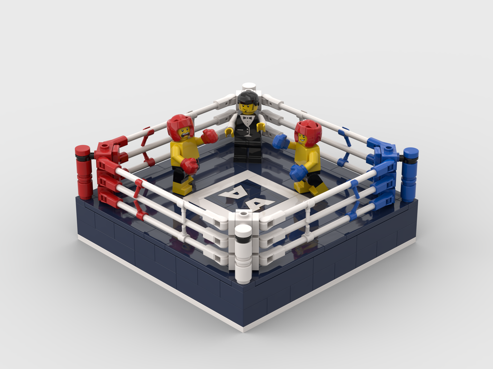 LEGO MOC Boxing Ring by BrickHappens | Rebrickable - Build with LEGO
