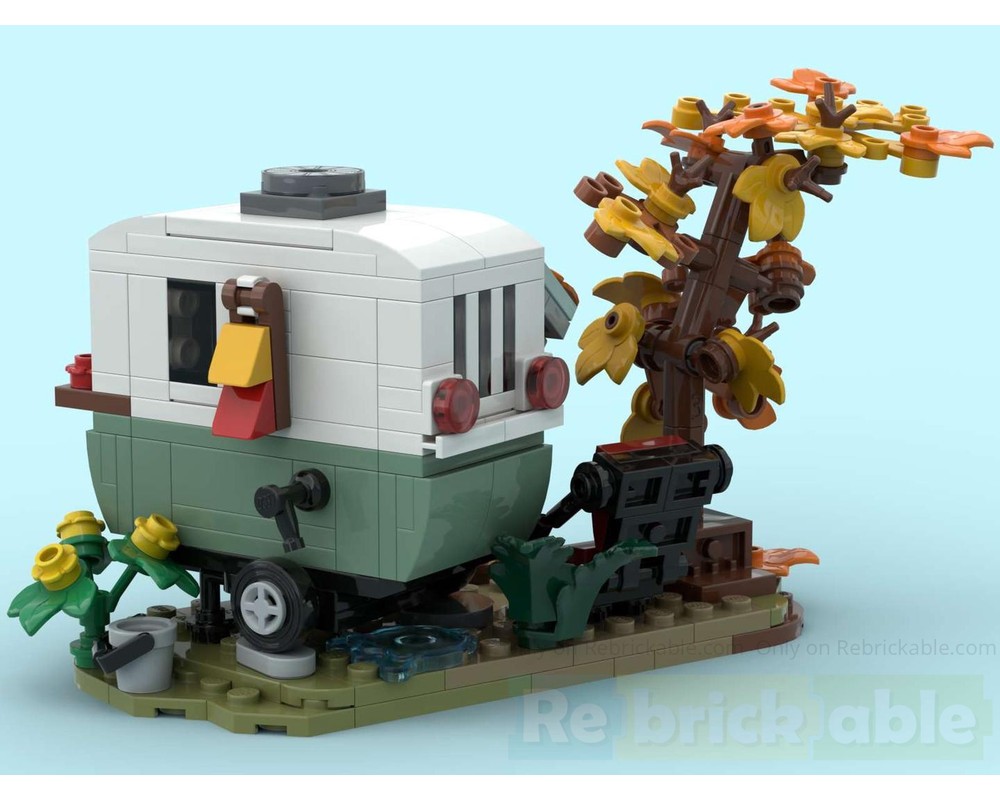 Lego Moc Camping Adventure Mini Build By Zsobricks Rebrickable