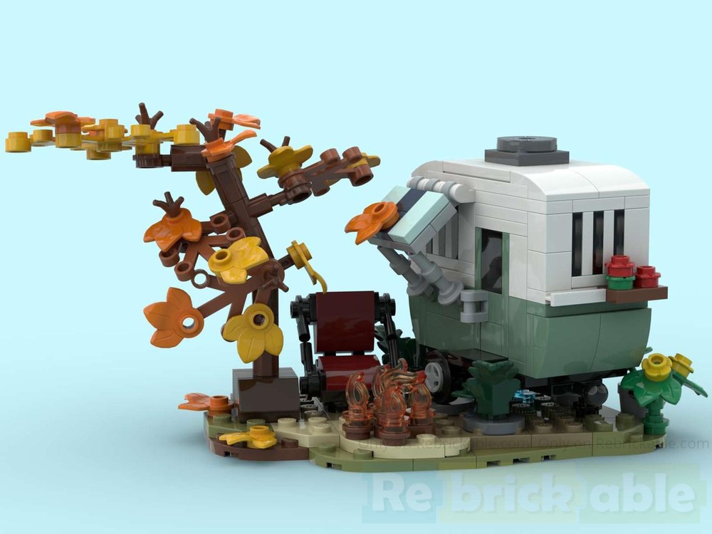 Lego Moc Camping Adventure Mini Build By Zsobricks Rebrickable