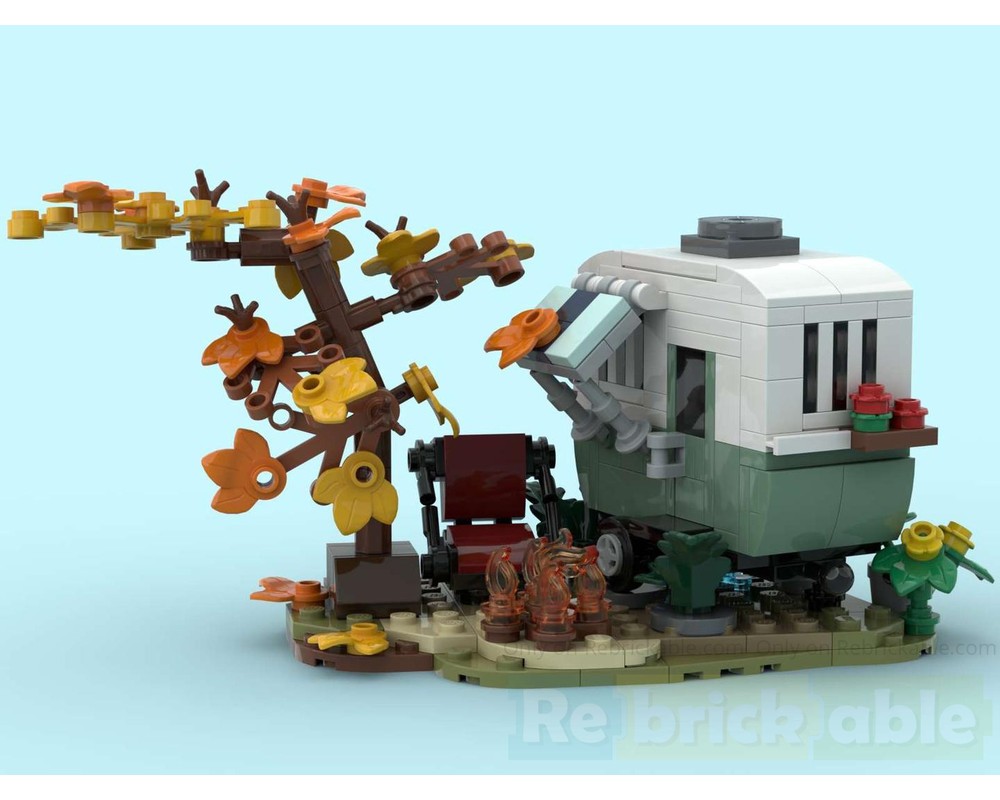 Lego Moc Camping Adventure Mini Build By Zsobricks Rebrickable