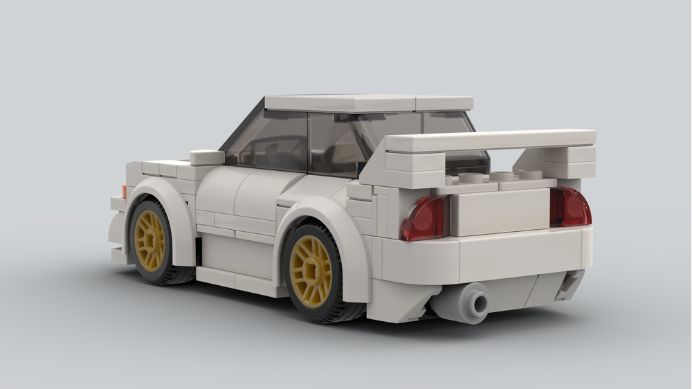 LEGO MOC Mitsubishi Lancer Evolution V by wakeen | Rebrickable - Build ...