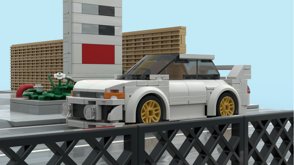 LEGO MOC Mitsubishi Lancer Evolution V by wakeen | Rebrickable - Build ...