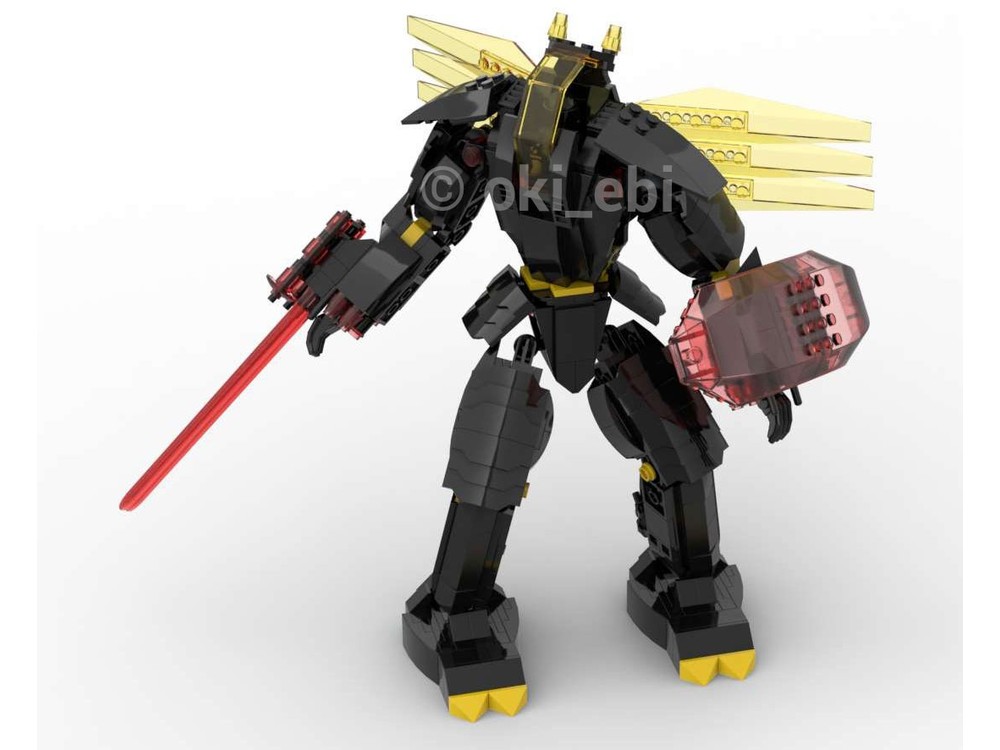 LEGO MOC Mech Mark I in Blacktron Design by oki-ebi | Rebrickable ...