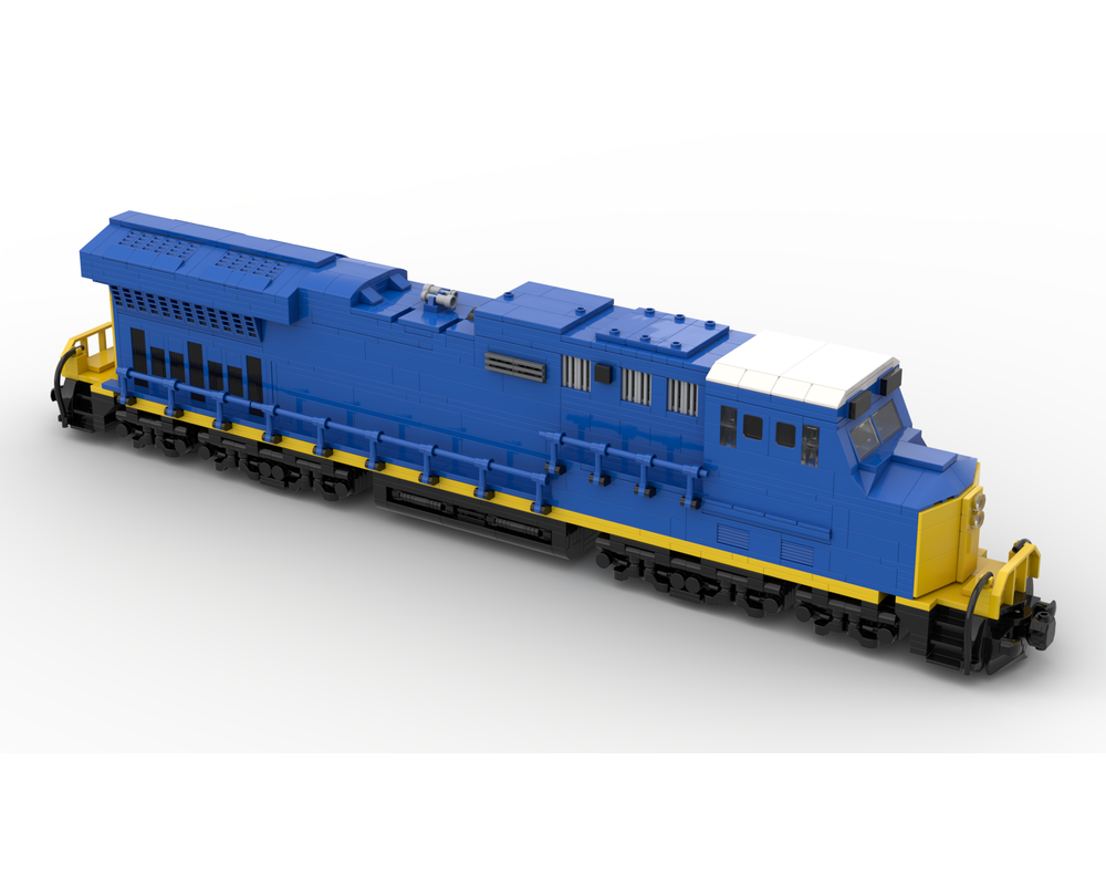 LEGO MOC Locomotive Diesel - CSX ET44AH - MOC by Mimi68 | Rebrickable ...