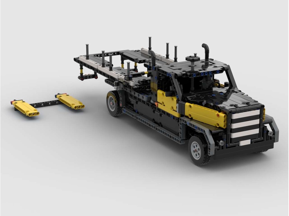 Lego Moc 42175 Car Transporter By Mw Technic Rebrickable Build With