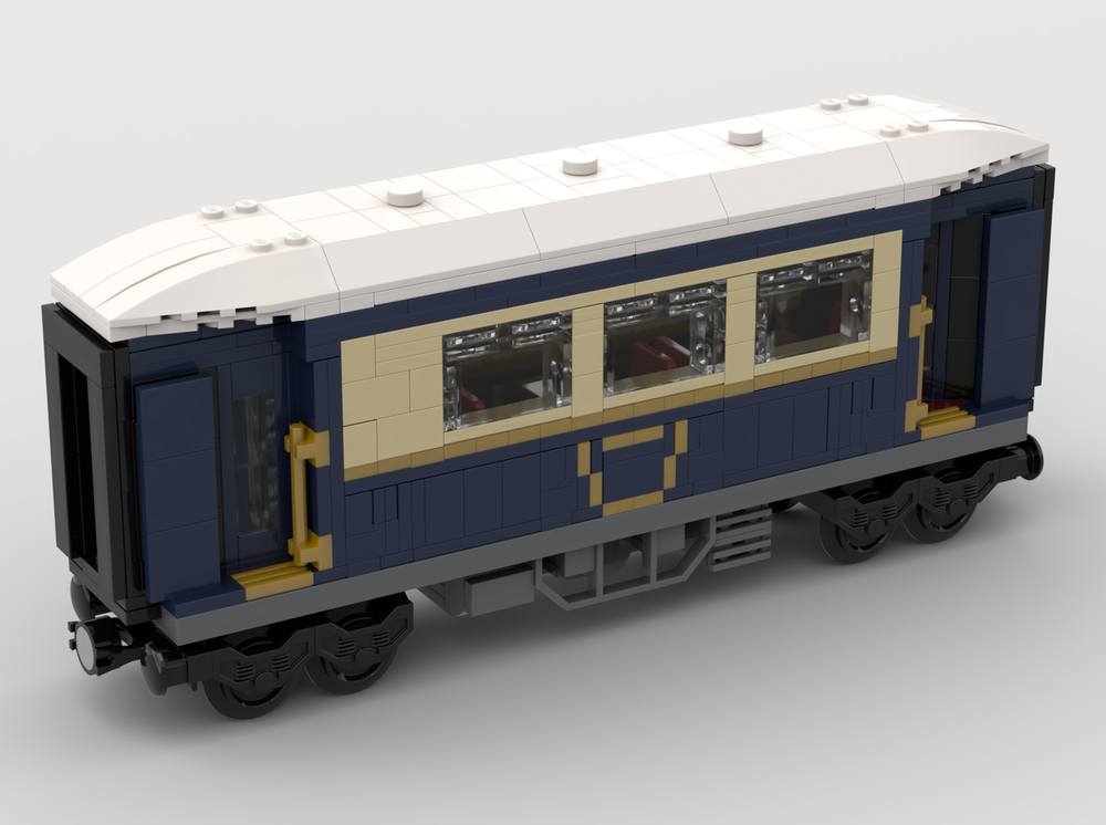 LEGO MOC Orient Express Wagon by john.dumbar | Rebrickable - Build with LEGO