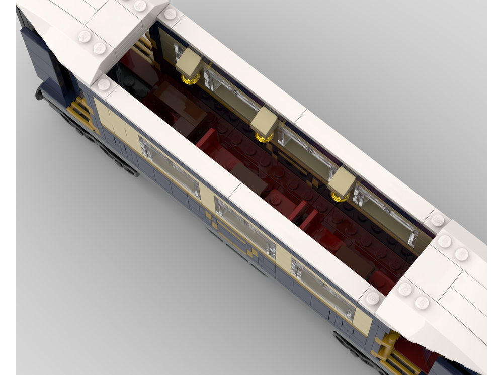 Lego Moc Orient Express Wagon By Johndumbar Rebrickable Build With