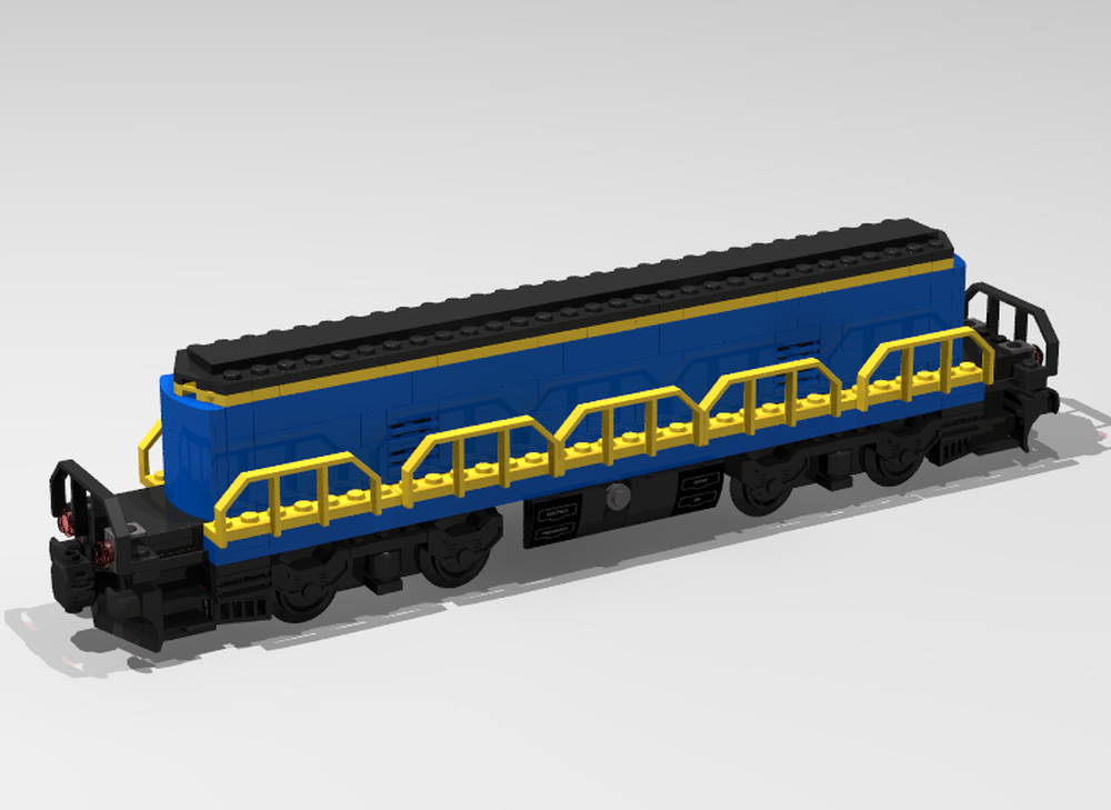 LEGO MOC 60052 SD-40 Slug by jhhpp | Rebrickable - Build with LEGO