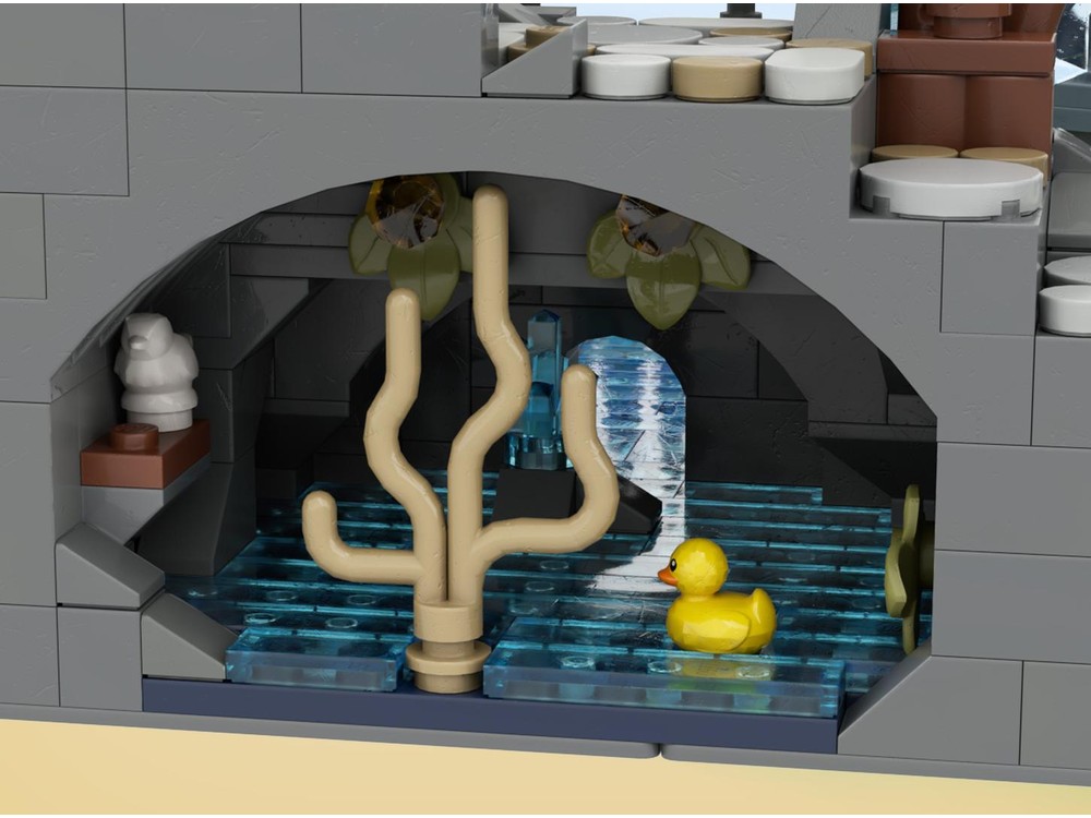 Lego Moc Modular Swimming Pool By Achrobrickz Rebrickable Build