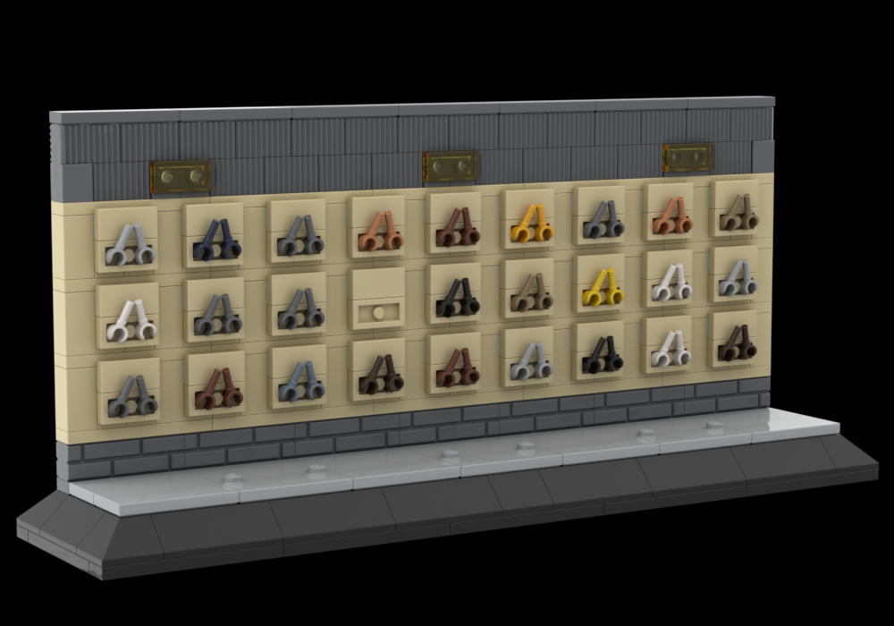 LEGO MOC Ferrix Glove Storage Wall by OrchardBuilds | Rebrickable ...