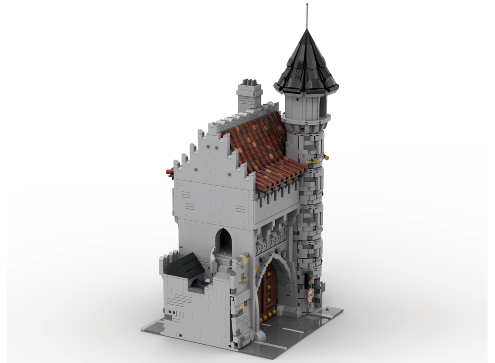 LEGO MOC K8009 - Medieval Driveway Door by kevin8 | Rebrickable - Build ...