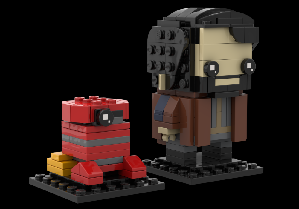 LEGO MOC B2-EMO Brickheadz by OrchardBuilds | Rebrickable - Build with LEGO