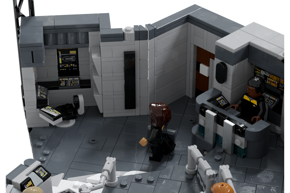 Lego Moc Voyager Bridge By Lilium Brick Yards Rebrickable Build