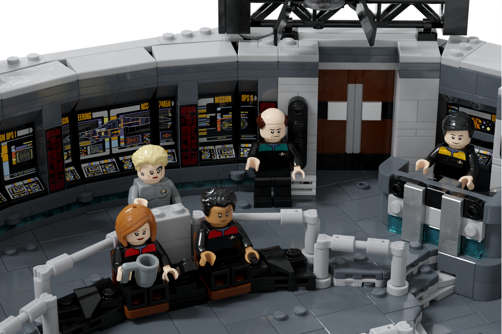 Lego Moc Voyager Bridge By Lilium Brick Yards Rebrickable Build