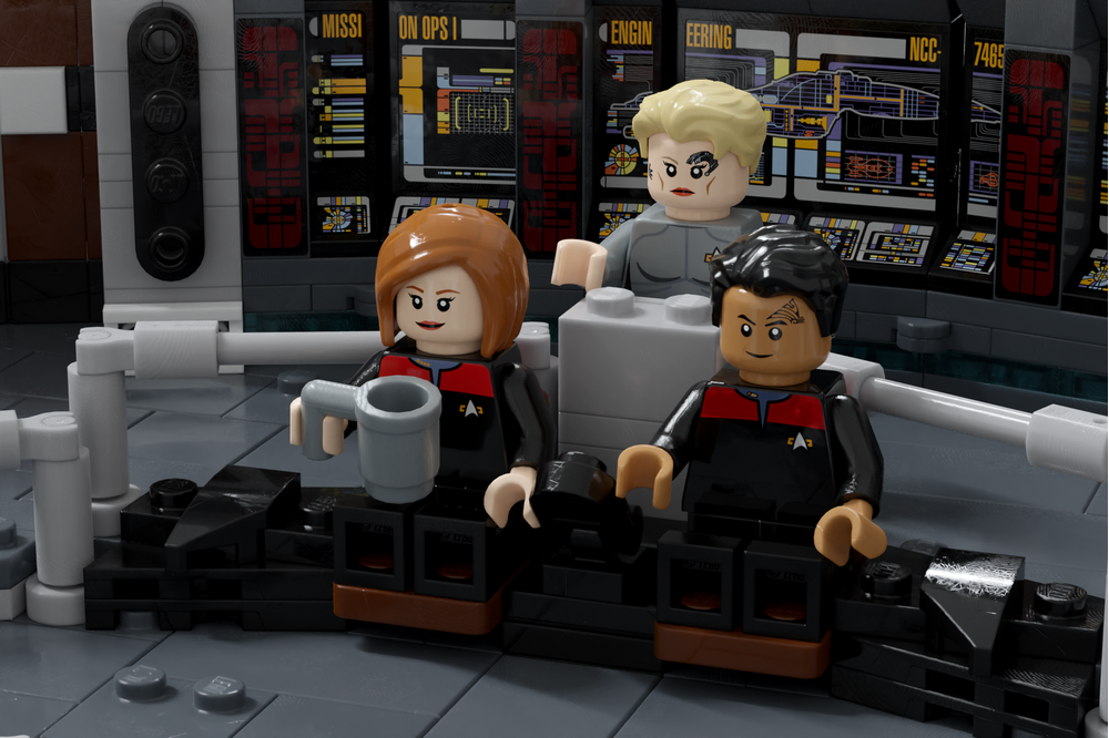 LEGO MOC Voyager Bridge by Lilium Brick Yards | Rebrickable - Build ...