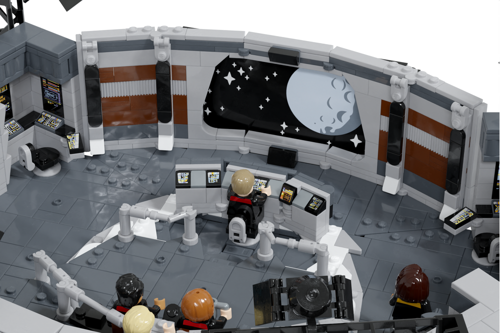 Lego Moc Voyager Bridge By Lilium Brick Yards Rebrickable Build