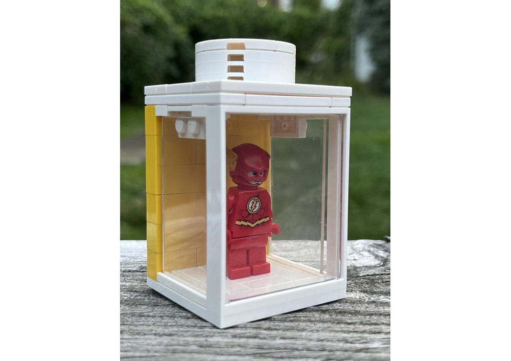 Lego Moc Build A Brick Minifigure Display By Spinbricks Rebrickable