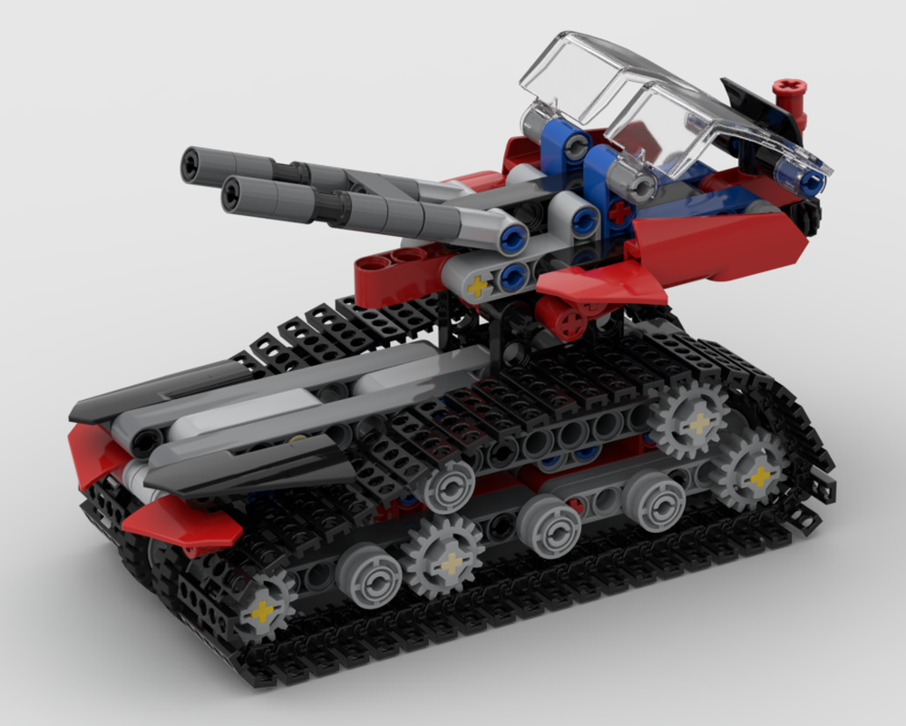 LEGO MOC CYBERTANK by ReneBricks | Rebrickable - Build with LEGO