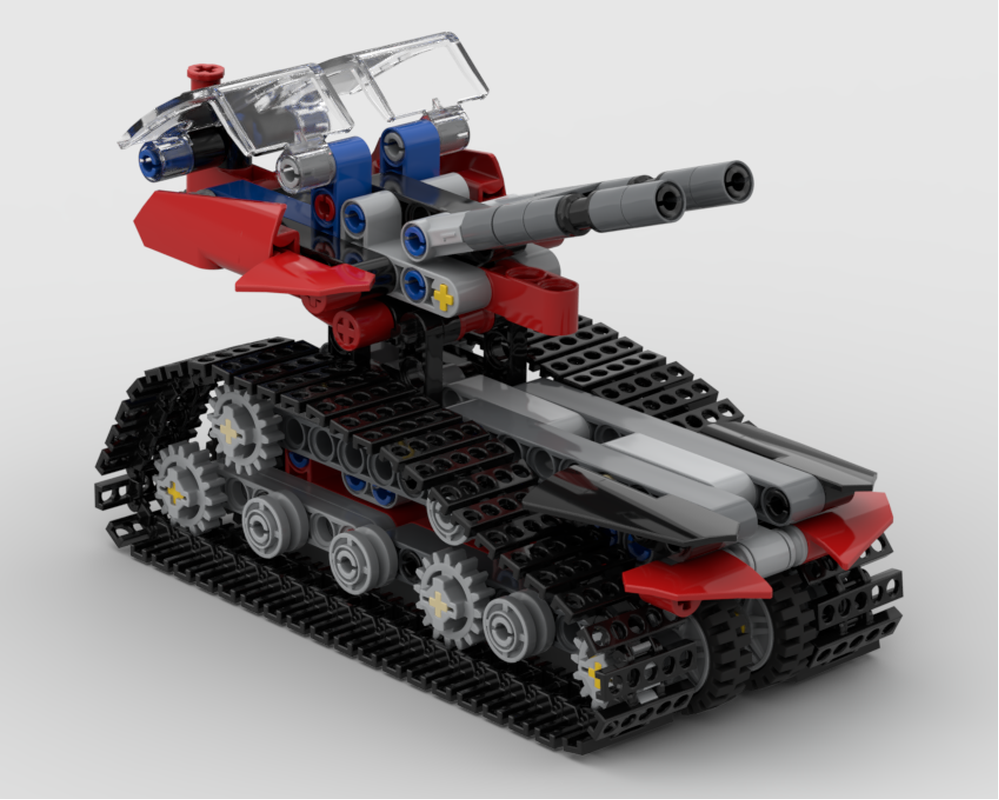 LEGO MOC CYBERTANK by ReneBricks | Rebrickable - Build with LEGO