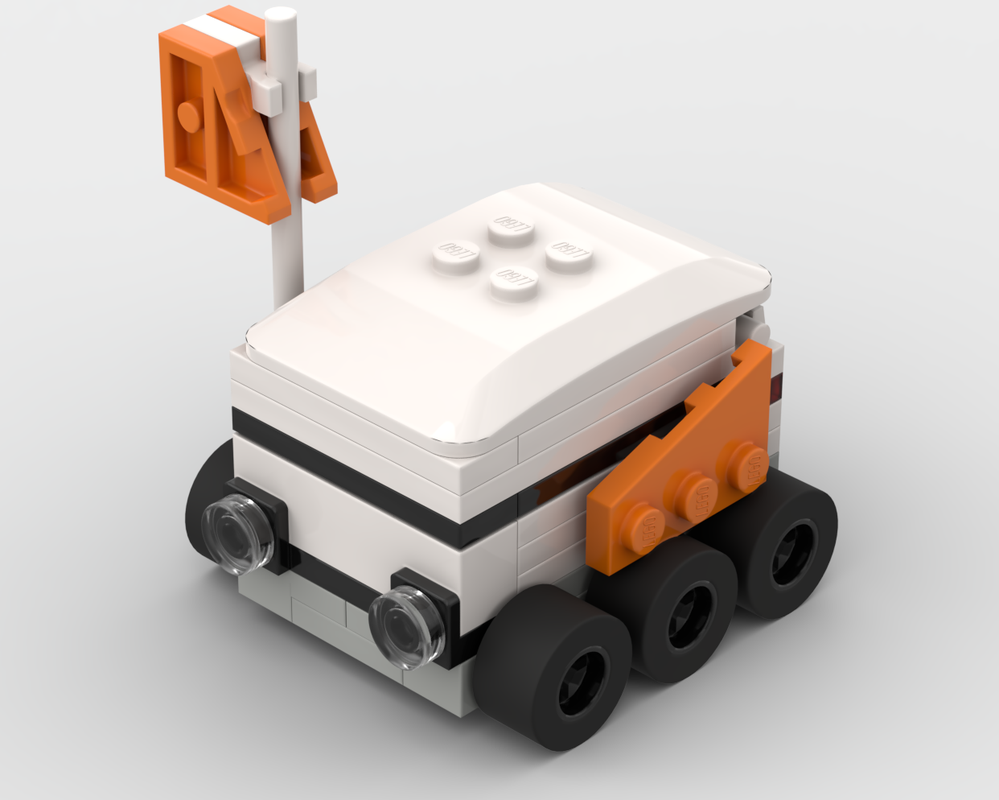 LEGO MOC Delivery Robot by aceyp9000 | Rebrickable - Build with LEGO