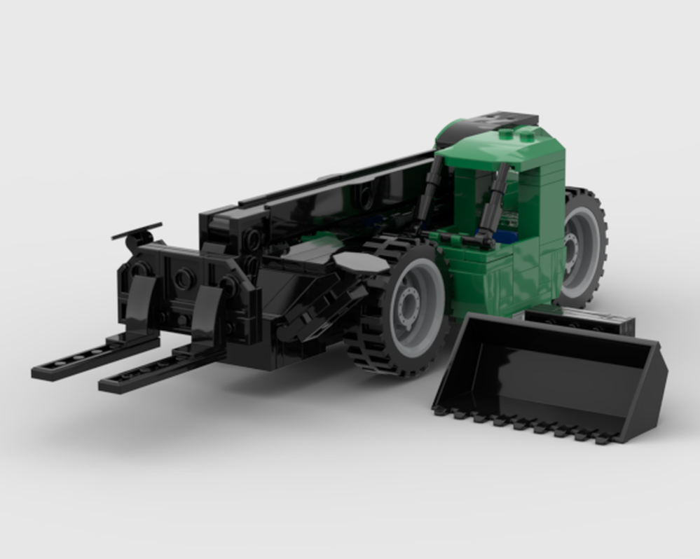 LEGO MOC-197144 Telehandler by Brick Studs | Rebrickable - Build with LEGO