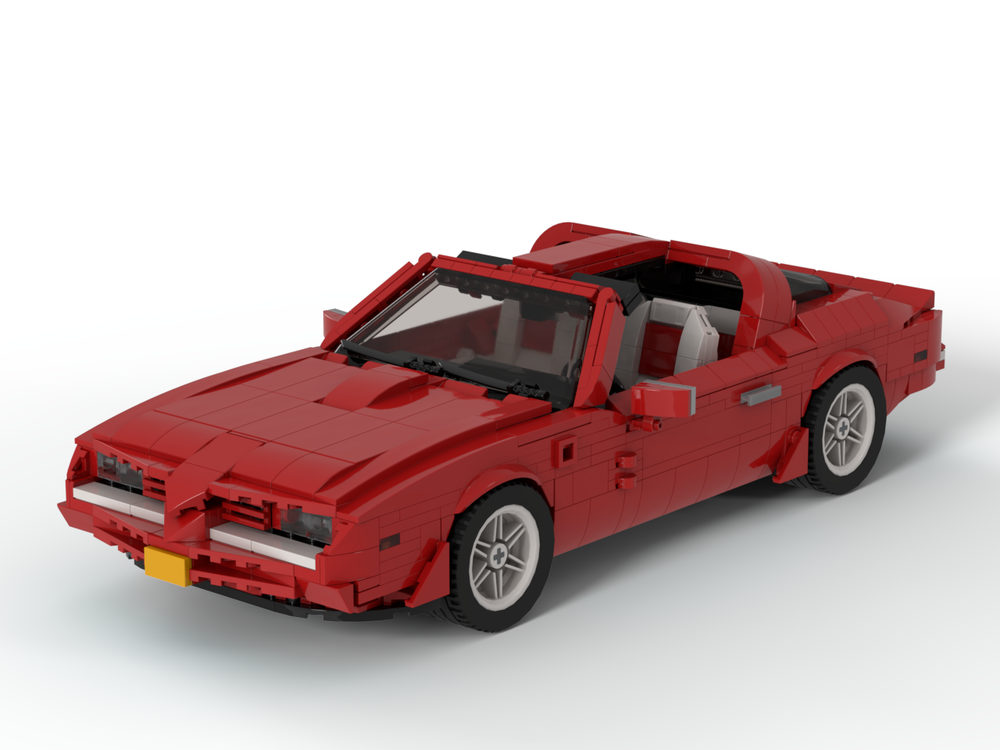 LEGO MOC Trans-AM Firebird by Linse | Rebrickable - Build with LEGO