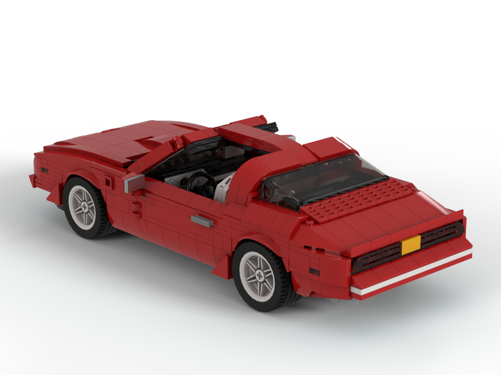 Lego Moc Trans Am Firebird By Linse Rebrickable Build With Lego