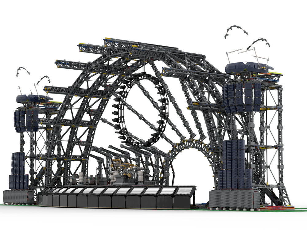 LEGO MOC-197154 Pink Floyd Division Bell Tour Stage by Lelieb ...