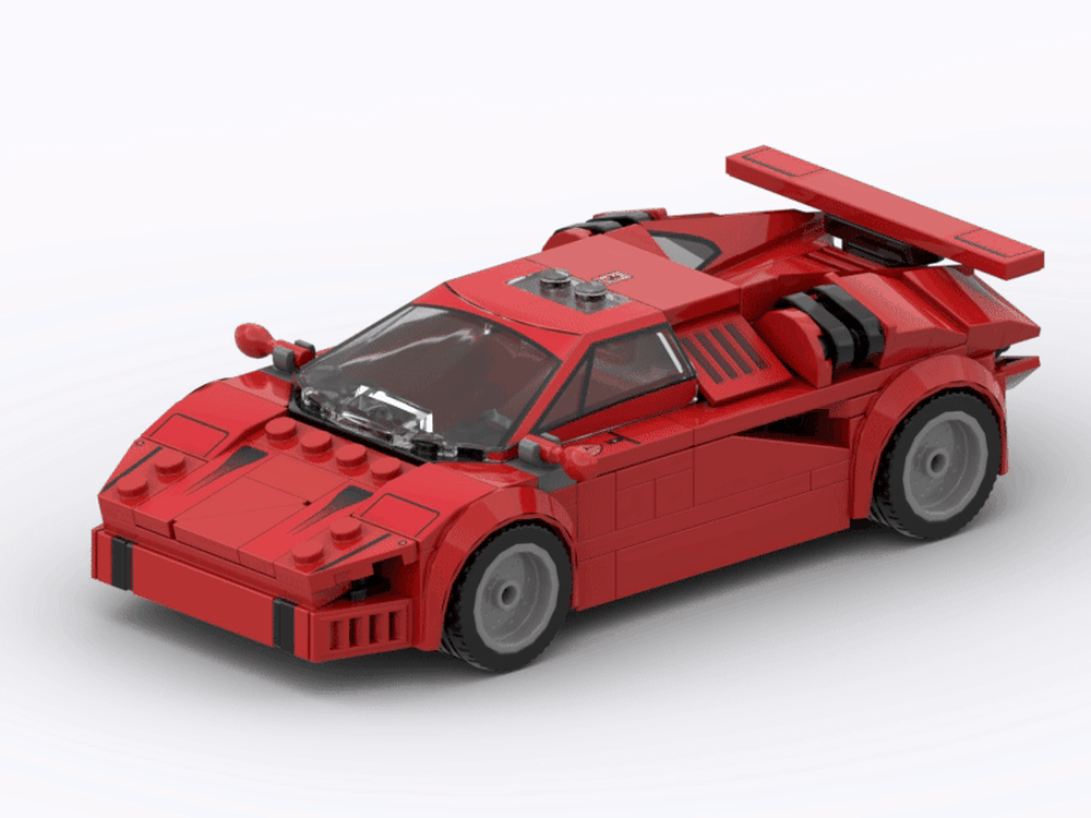 LEGO MOC 76934 Countach V2 by Schwimpy | Rebrickable - Build with LEGO