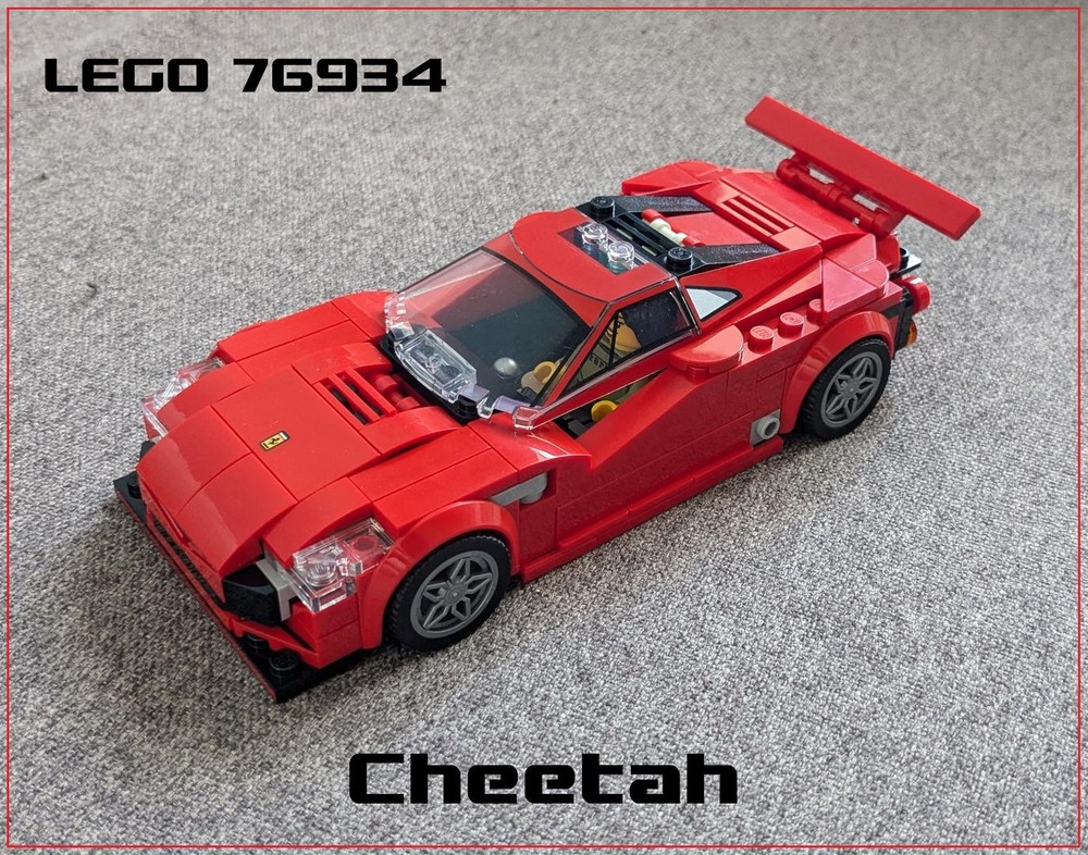 LEGO MOC 76934 Cheetah by Kirvet | Rebrickable - Build with LEGO