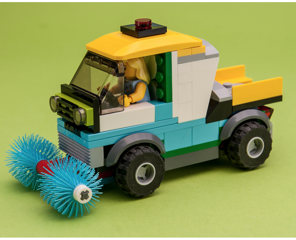 LEGO MOC 60362 Street Cleaner by Keep On Bricking | Rebrickable - Build ...