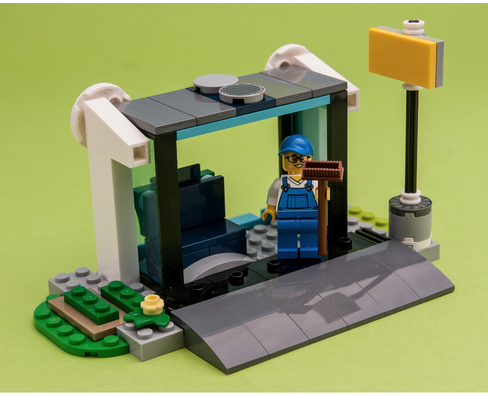 LEGO MOC 60362 Street Cleaner by Keep On Bricking | Rebrickable - Build ...
