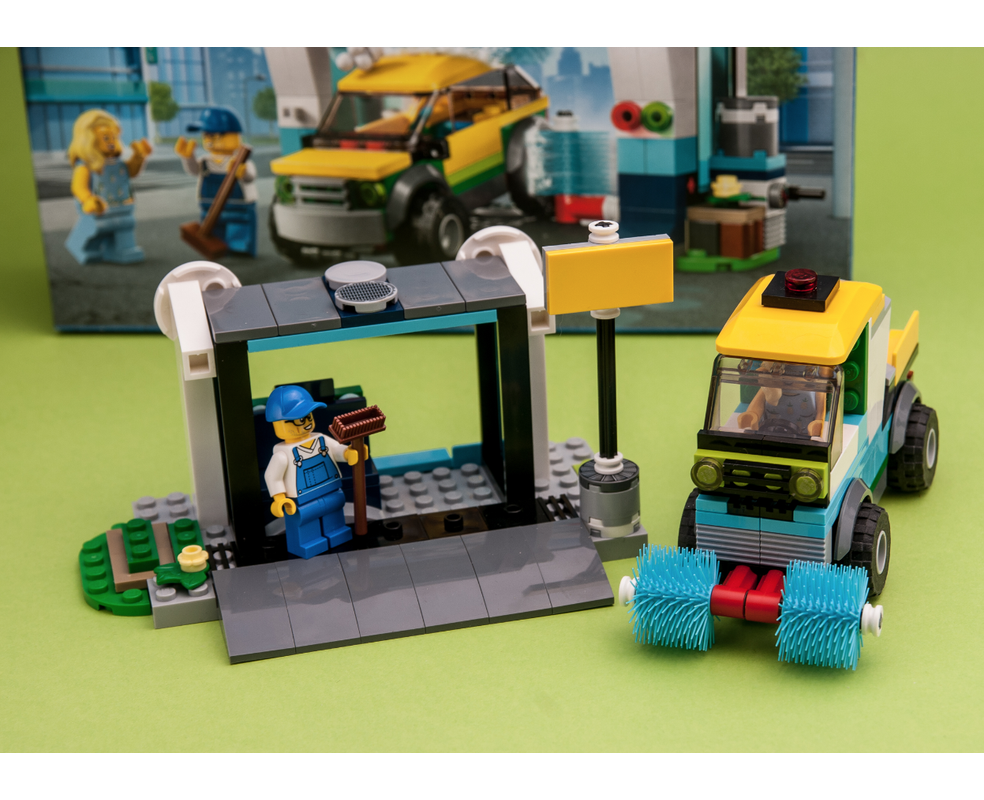 LEGO MOC 60362 Street Cleaner by Keep On Bricking | Rebrickable - Build ...