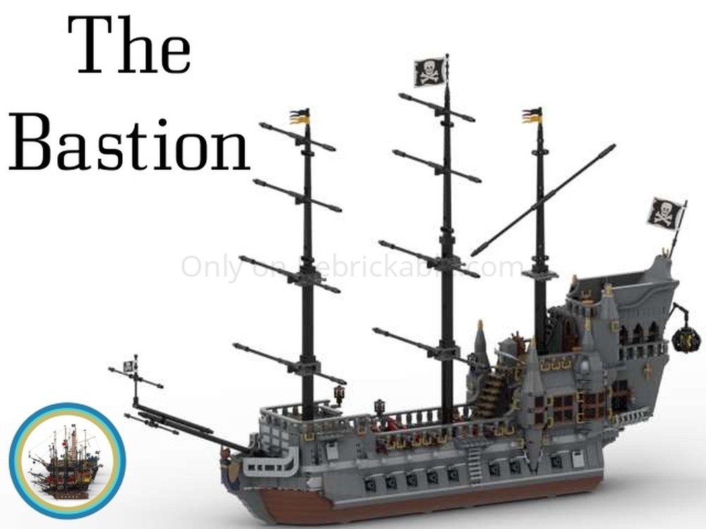 LEGO MOC The Bastion | Pirate Ship by The Pirate Shipwright ...
