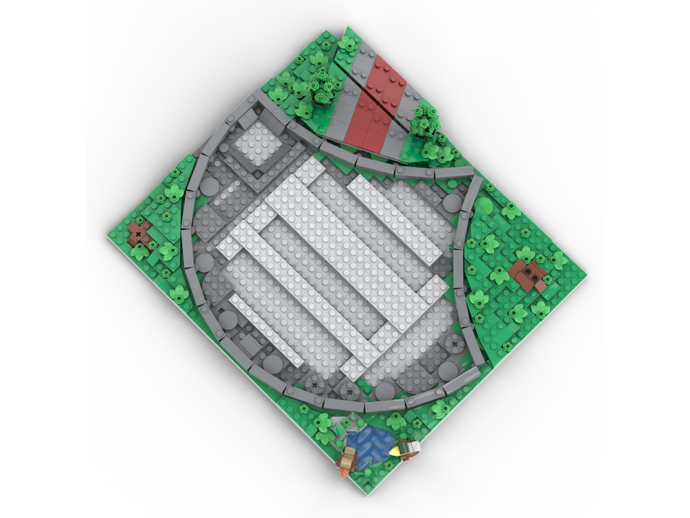 LEGO MOC Brickman Tower: Scenery & Lobby (1⁄9) by axsbricks ...