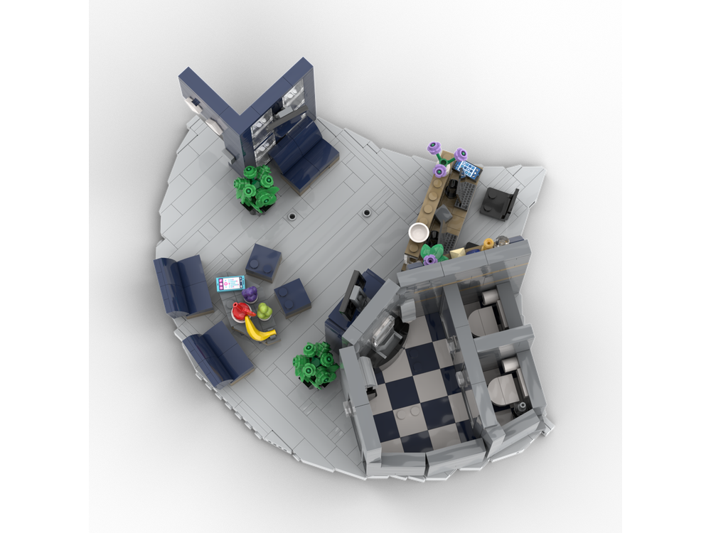 LEGO MOC Brickman Tower: Scenery & Lobby (1⁄9) by axsbricks ...