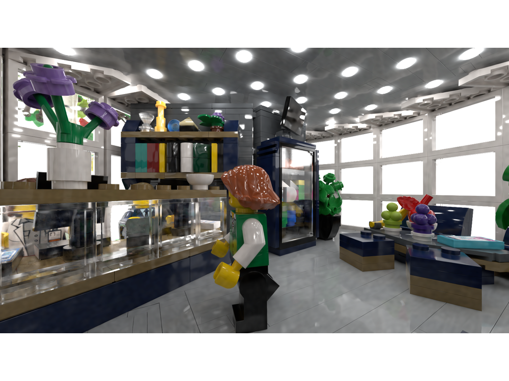 LEGO MOC Brickman Tower: Scenery & Lobby (1⁄9) by axsbricks ...