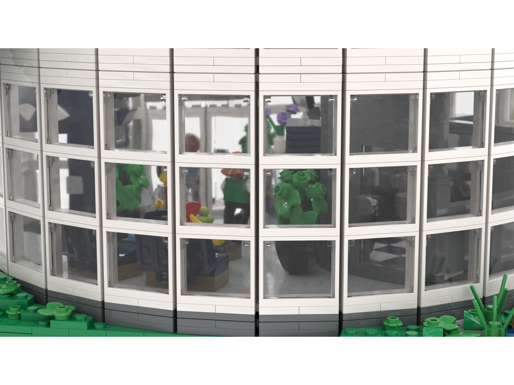 LEGO MOC Brickman Tower: Scenery & Lobby (1⁄9) by axsbricks ...