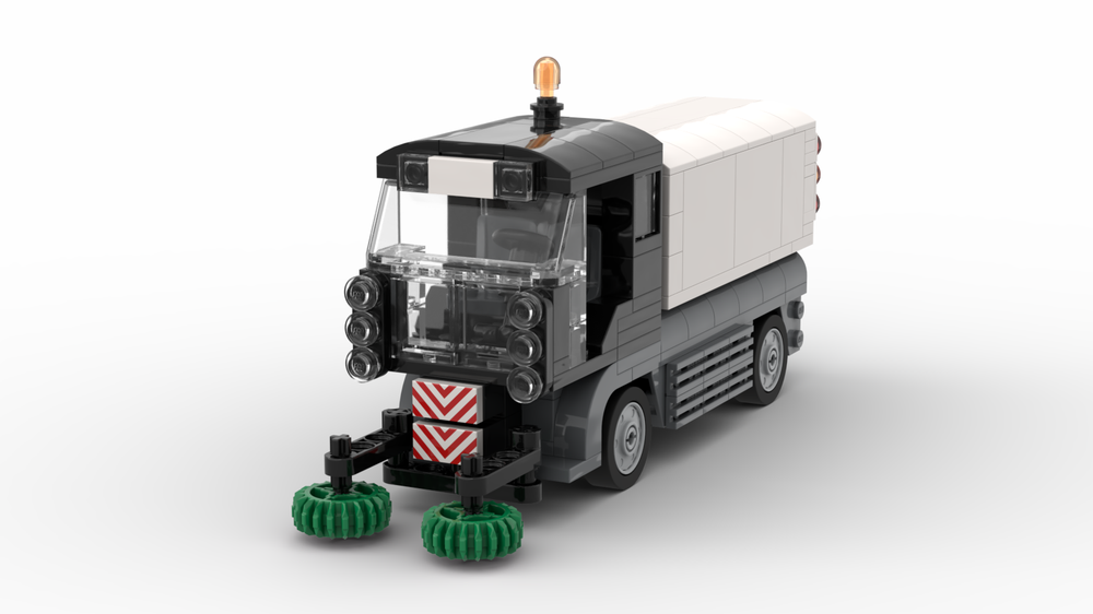 LEGO MOC Schmidt Swingo 200 Street Sweeper by BRSBricks | Rebrickable ...