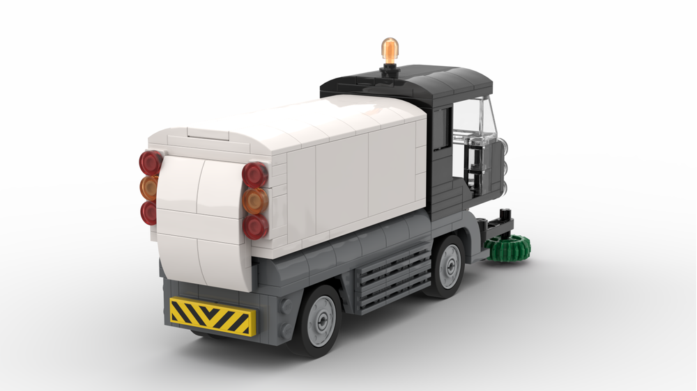 LEGO MOC Schmidt Swingo 200 Street Sweeper by BRSBricks | Rebrickable ...