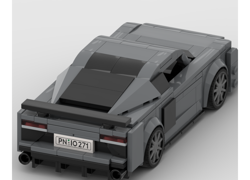 LEGO MOC Audi R8 V10 by Tandi9230 | Rebrickable - Build with LEGO
