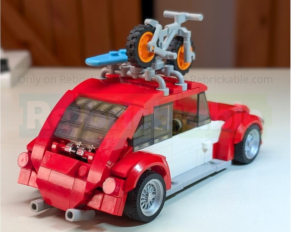 LEGO MOC 1969 Volkswagon Beetle by hwb_mocs | Rebrickable - Build with LEGO