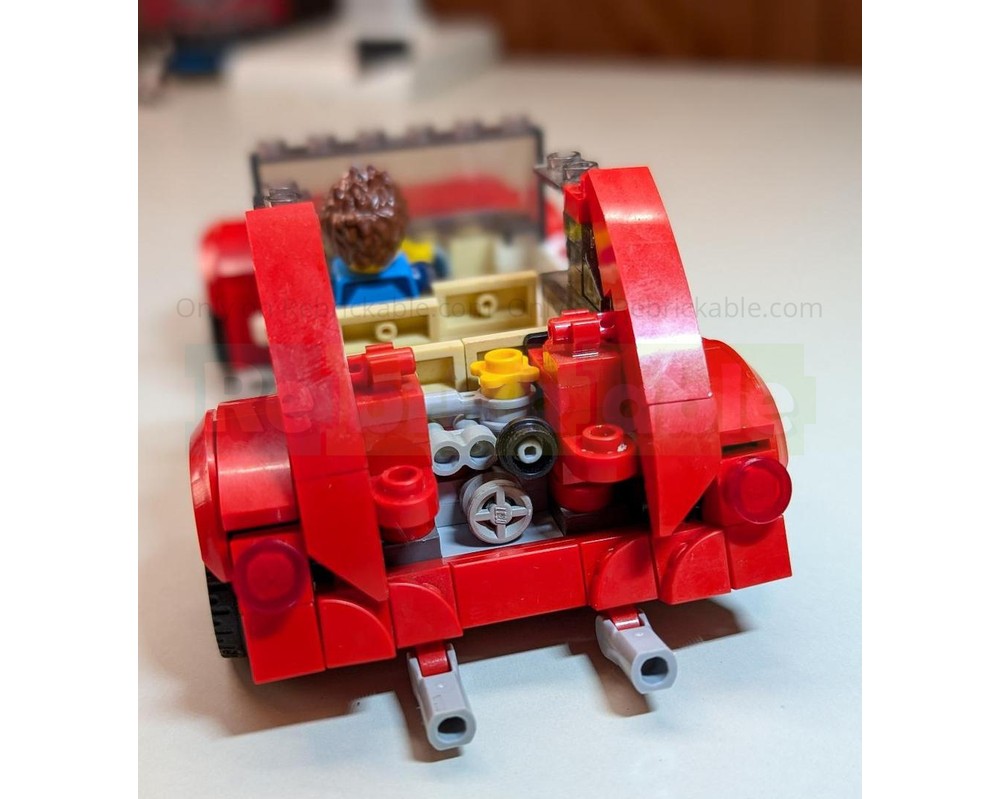 LEGO MOC 1969 Volkswagon Beetle by hwb_mocs | Rebrickable - Build with LEGO