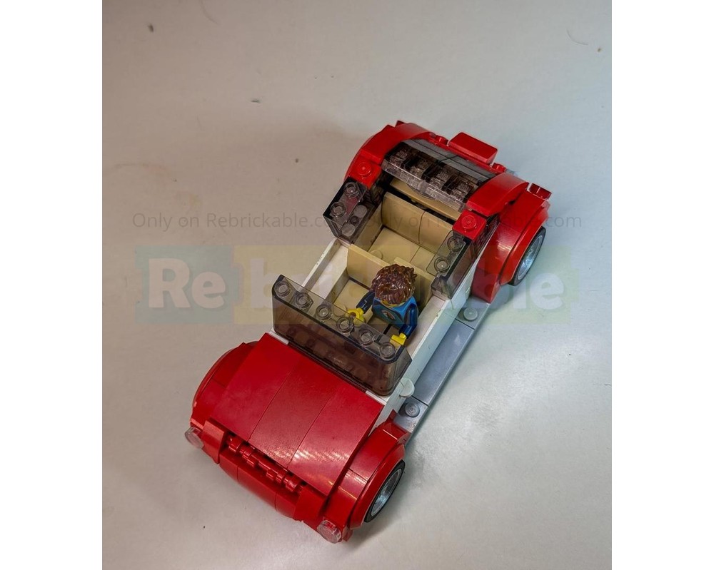 LEGO MOC 1969 Volkswagon Beetle by hwb_mocs | Rebrickable - Build with LEGO