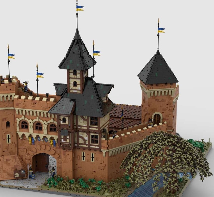 LEGO MOC City Walls - Extension by BennoBas | Rebrickable - Build with LEGO