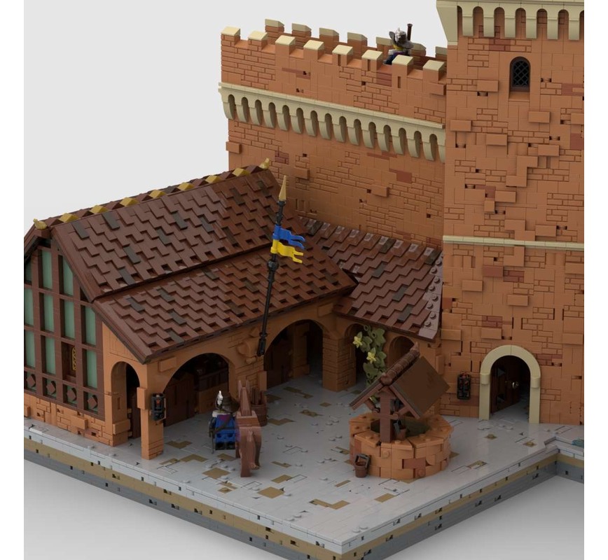 LEGO MOC City Walls - Extension by BennoBas | Rebrickable - Build with LEGO